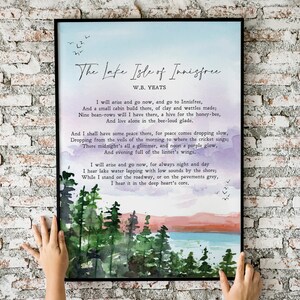 The Lake Isle of Innisfree | William Butler Yeats | Illustrated | Poem ...