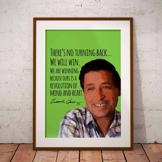 Cesar Chavez Poster Als Het Kan