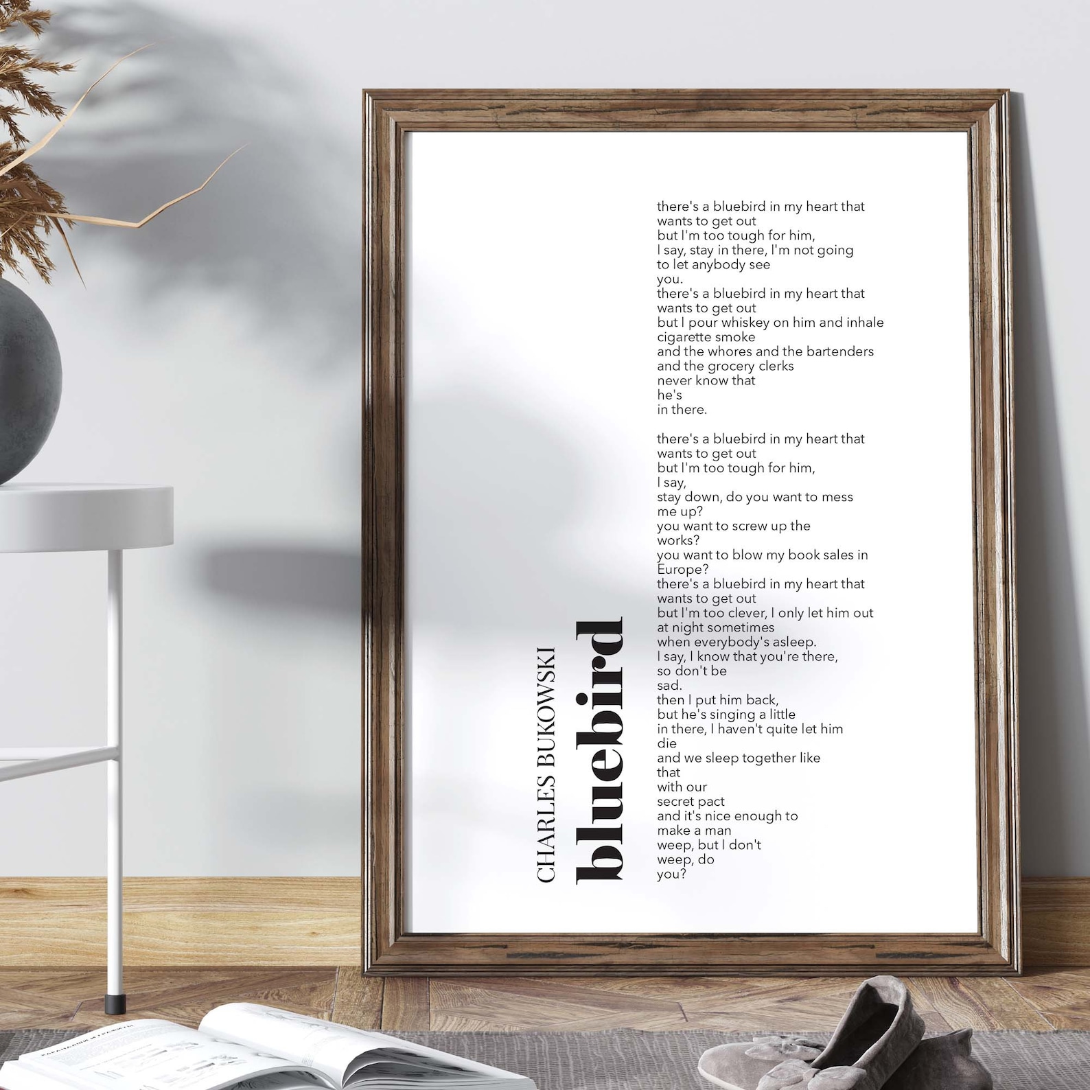Bluebird | Charles Bukowski | Poem | Emotion | Motivation | Inspiration ...