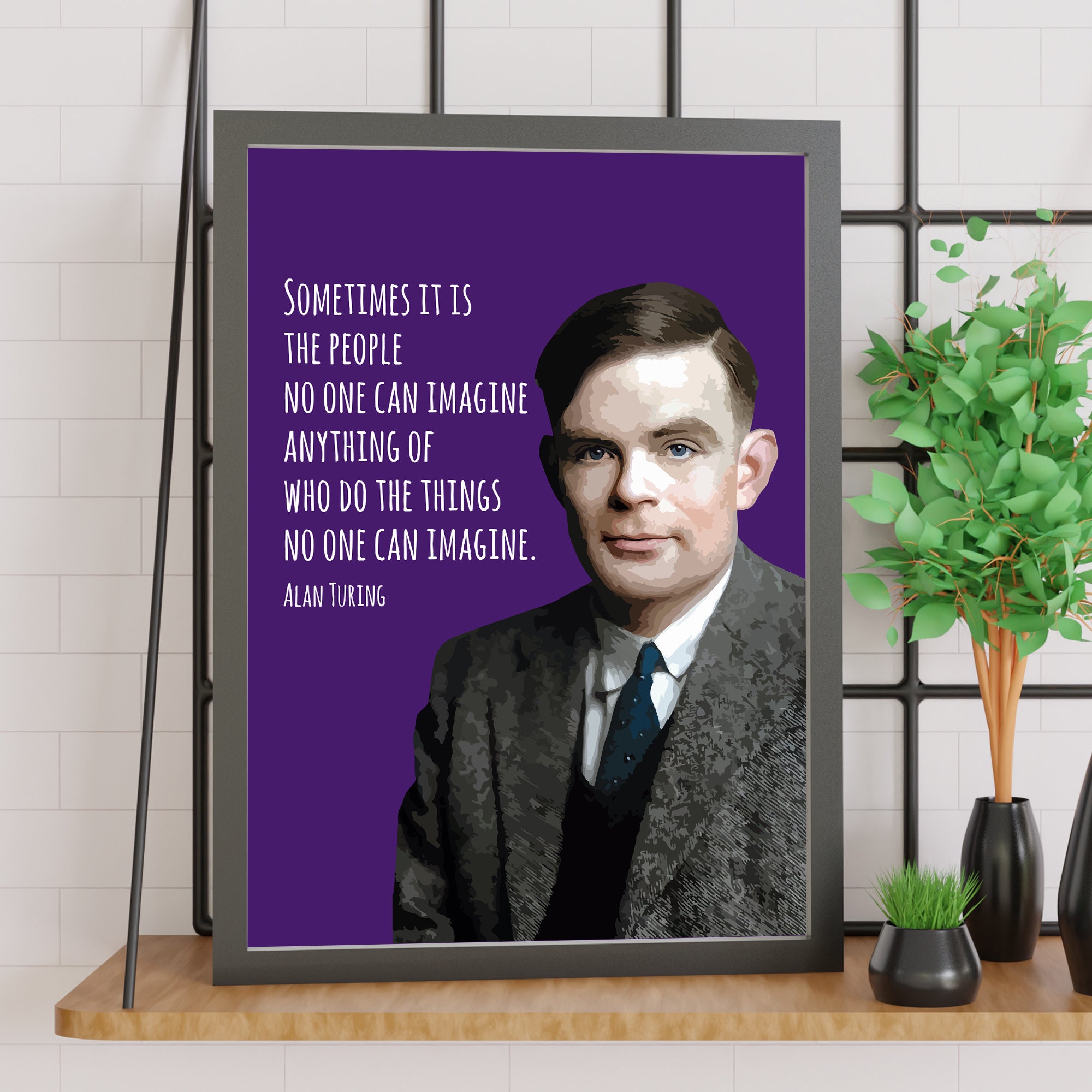 Alan Turing | Philosopher | Science | Heroes | Mathematician | Quote ...