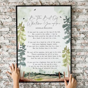 Be the Best of Whatever You Are | Douglas Malloch | Motivational Poem ...