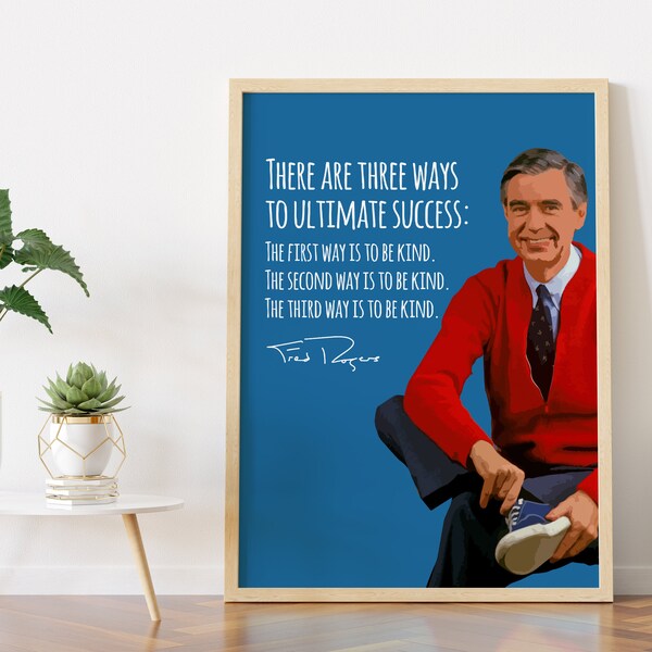 Mr. Rogers Quote - Etsy