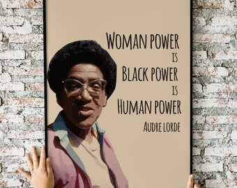 Audre Lorde Quote, Civil Rights Activist, American Feminist, Black ...