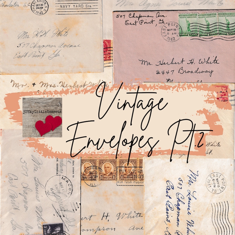 Vintage Envelopes - Etsy