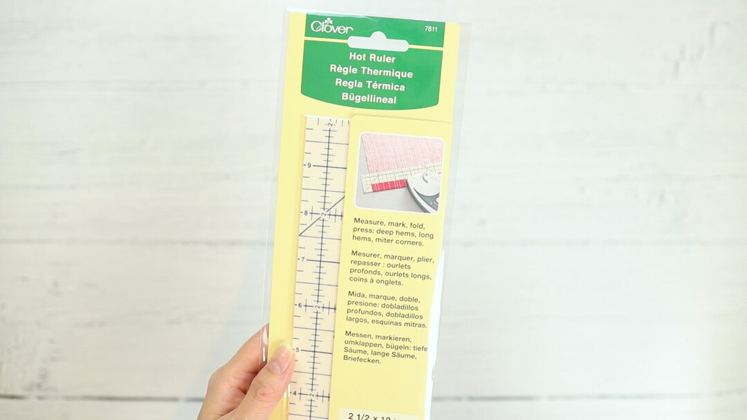 Clover Hot Ruler for Hemming / Pressing sewing Report Pick - Etsy