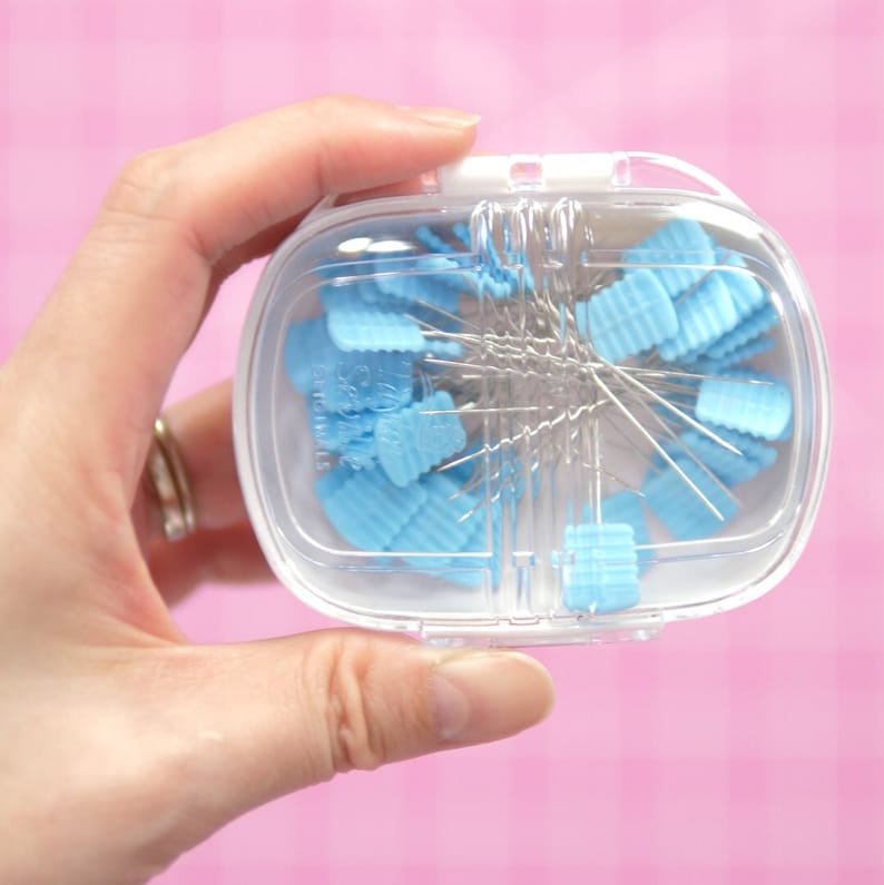 Magic Pins Flat Head Extra Fine 50 Pc - Etsy