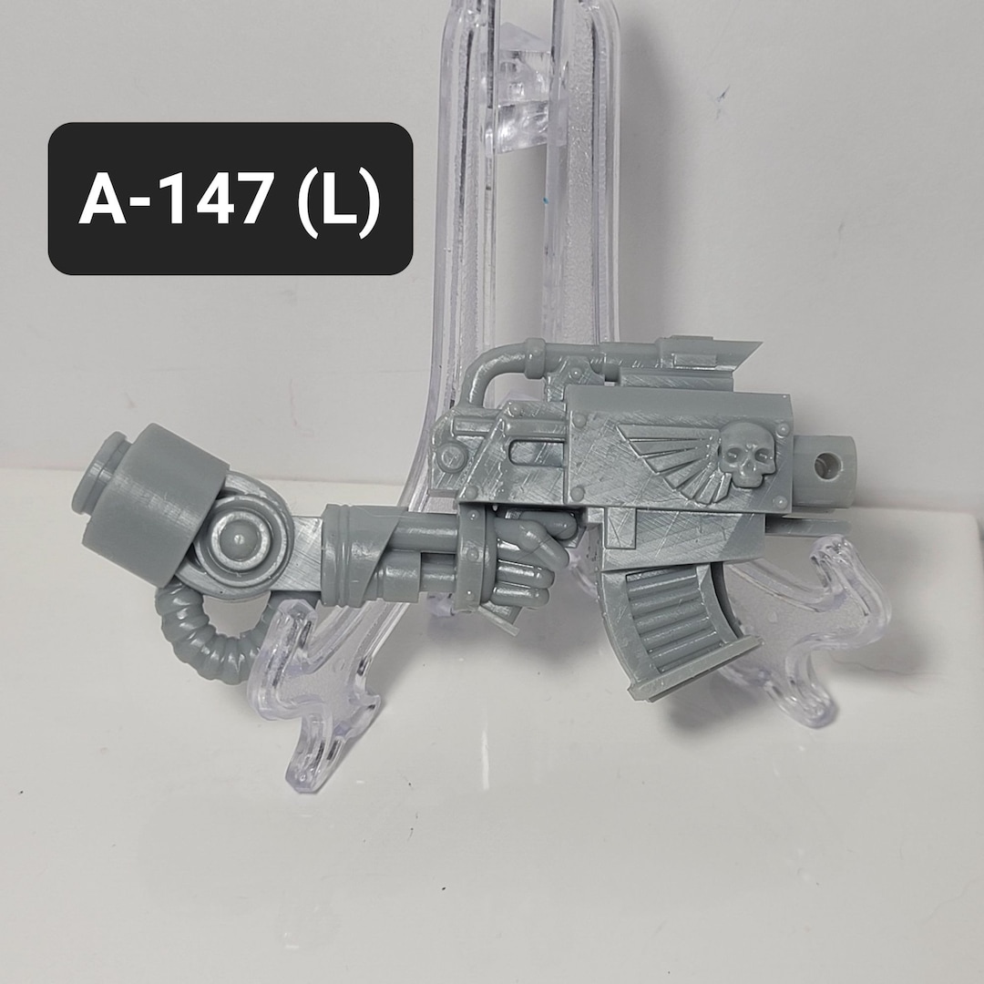 A-147 Left Bionic Arm 2 Custom Compatible W Mcfarlane Warhammer 40k ...
