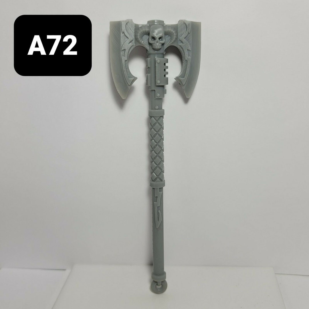 A72 Great Force Axe Custom for Mcfarlane Warhammer 40k Space Marines - Etsy