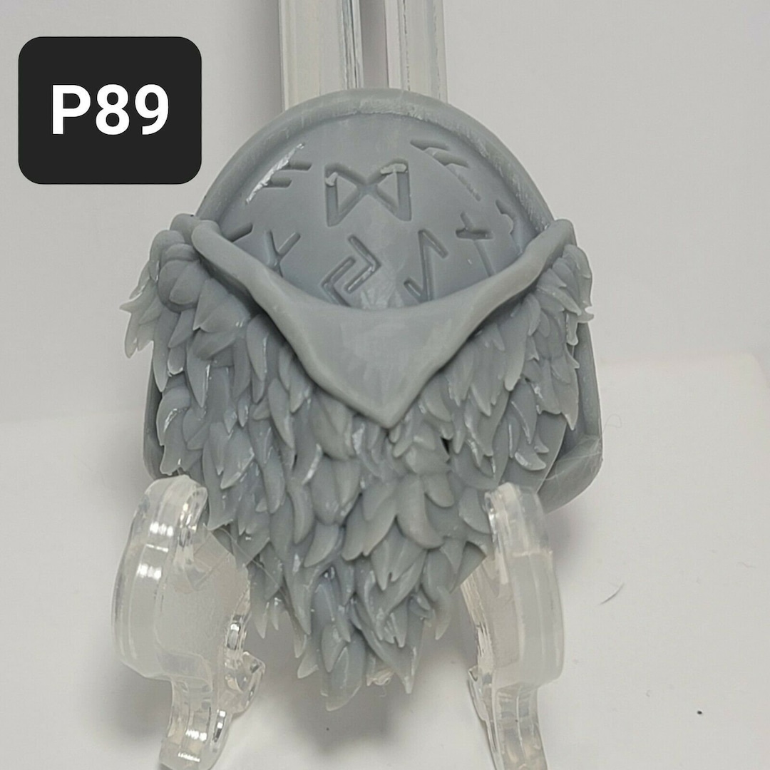 P89 Viking V4 Pauldron Custom for Mcfarlane Warhammer 40k Space Marine ...