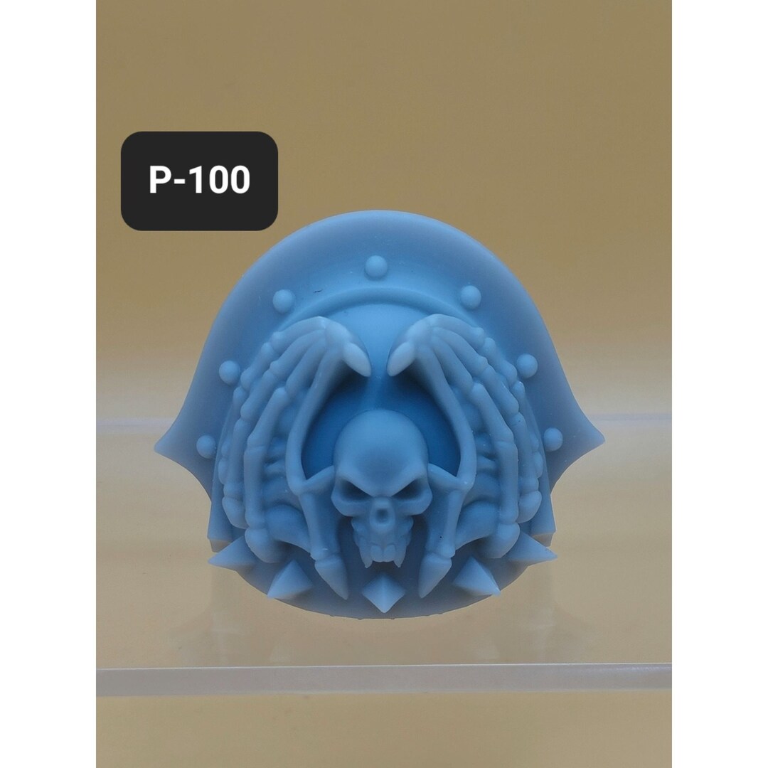 P-100 Talos Pauldron Custom Compatible W 7 Mcfarlane Warhammer 40k ...