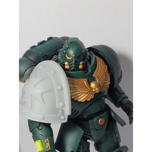 3P Pauldron Templars Custom Compatible W Mcfarlane Warhammer 40k Space ...