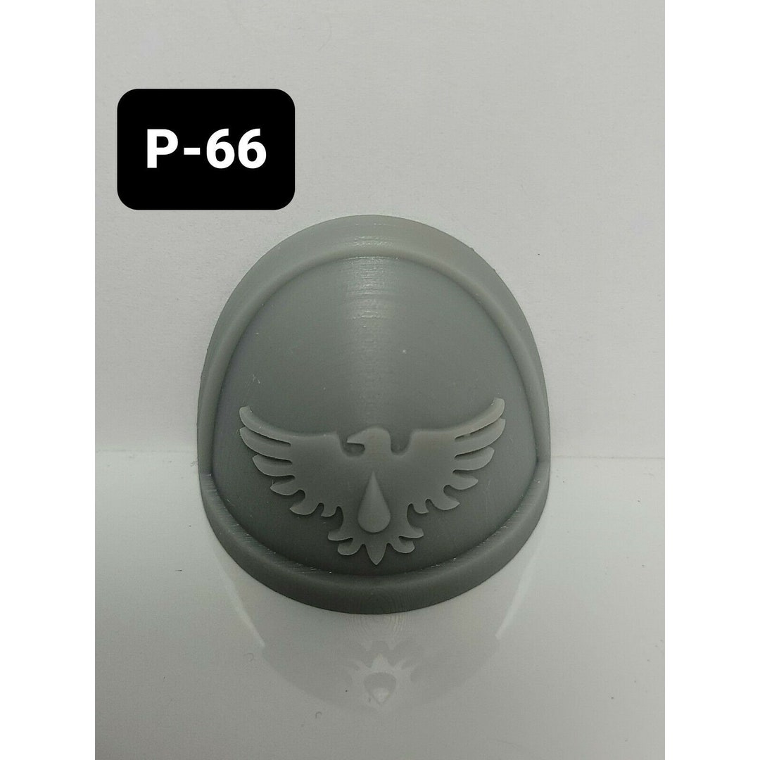 66P Pauldron Blood Ravens Custom for Mcfarlane Warhammer 40k Space ...