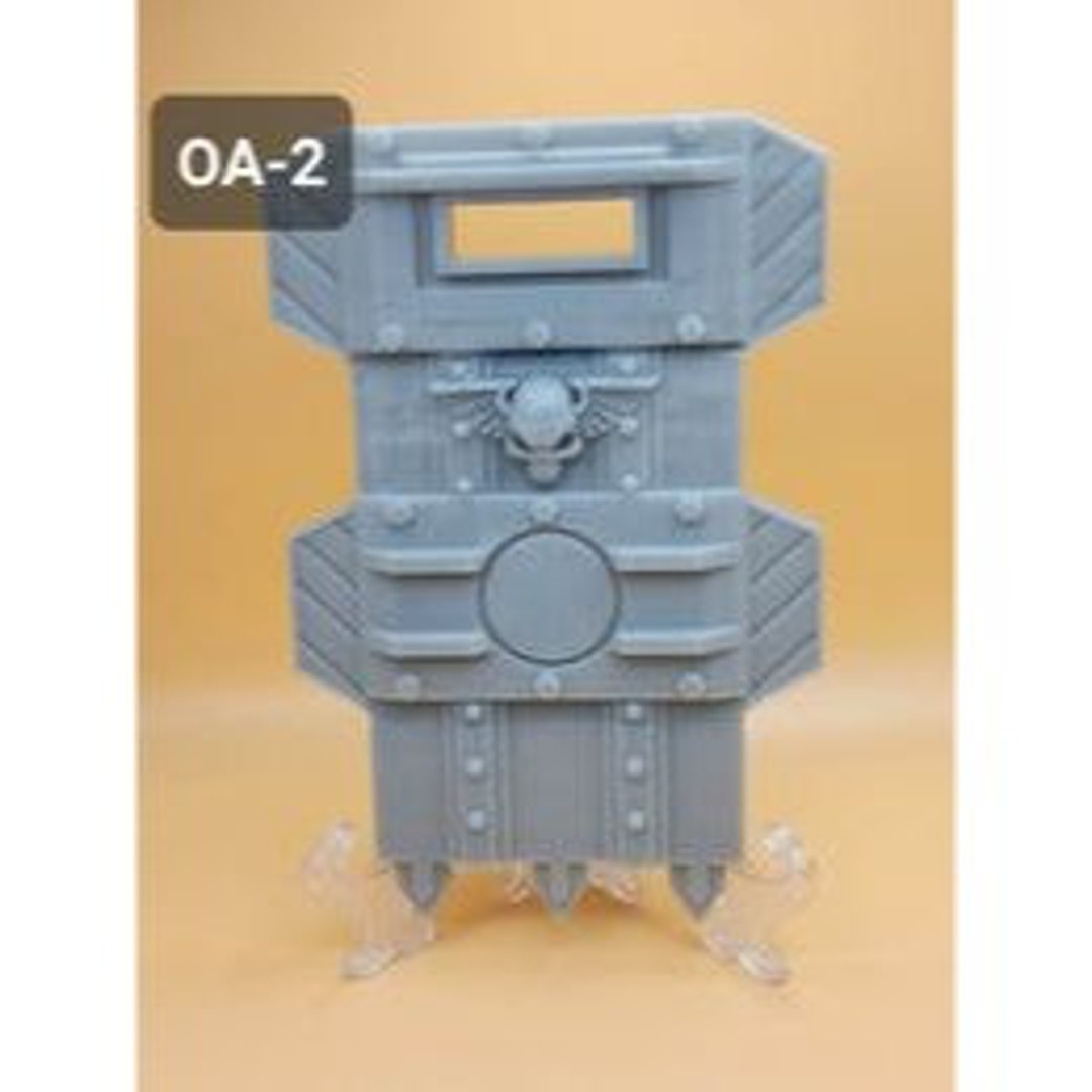 OA-2 OGRYN Storm Shield Custom Compatible W 7" Mcfarlane Darktide ...