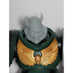 52 Death Guard Helm V4 Custom Compatible W Mcfarlane Warhammer 40k ...