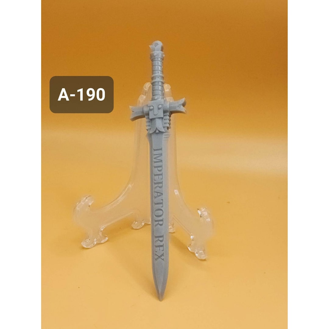 A-190 Imperator Rex Sword V2 Custom Compatible W 7 Mcfarlane Warhammer ...