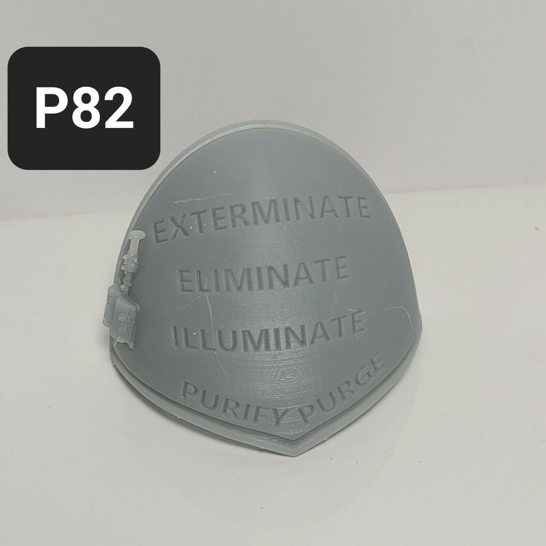 P82 Grey Knight Pauldron Custom for Mcfarlane Warhammer 40k Space ...