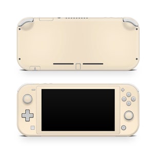 Nintendo Switch Lite Skin Pastel Solid Color, Switch Lite Skin Cream ...