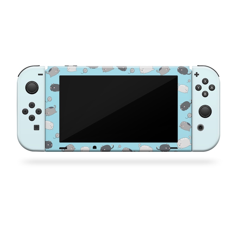 Kawaii Nintendo Switch Skin, Cute Cat Switch Skin, Pet Switch Skin Full ...