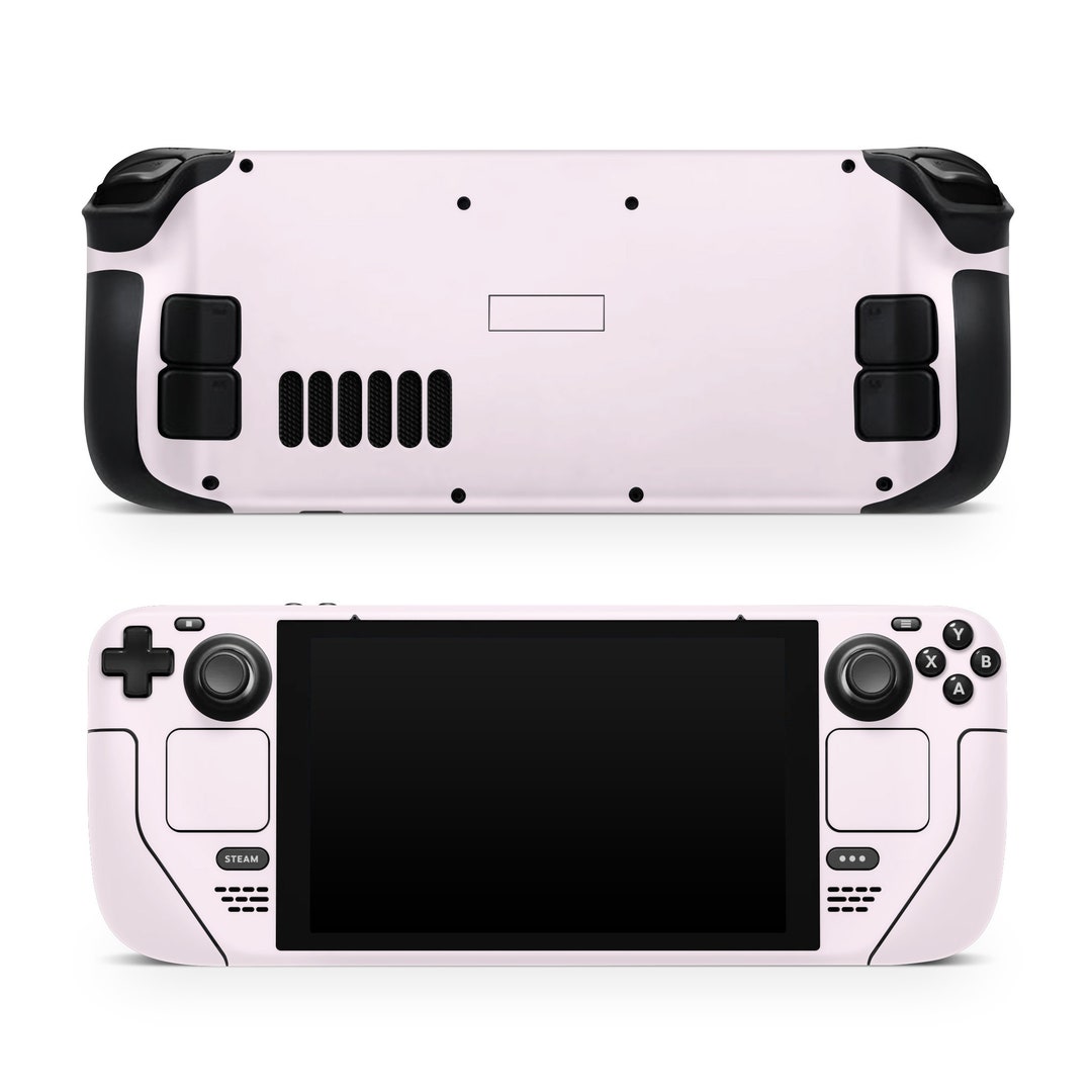 Classic Solid Color Steam Deck Skin, Kawaii Pastel Pink Steam Deck ...