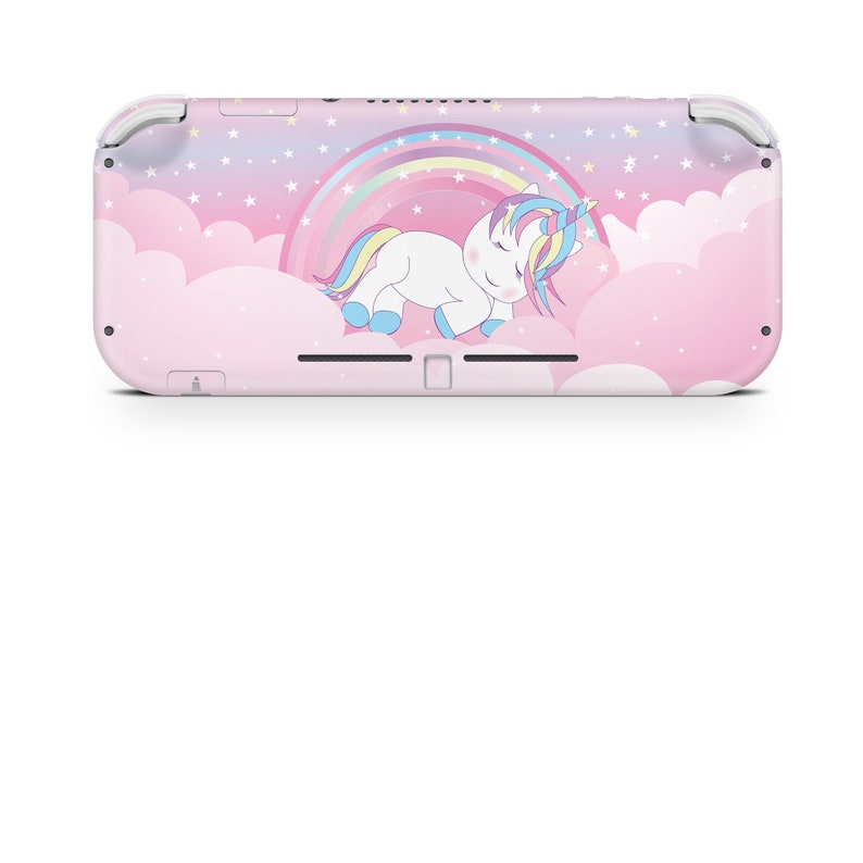Nintendo Switch Lite Skin Pastel Pink Unicorn Switches Lite | Etsy