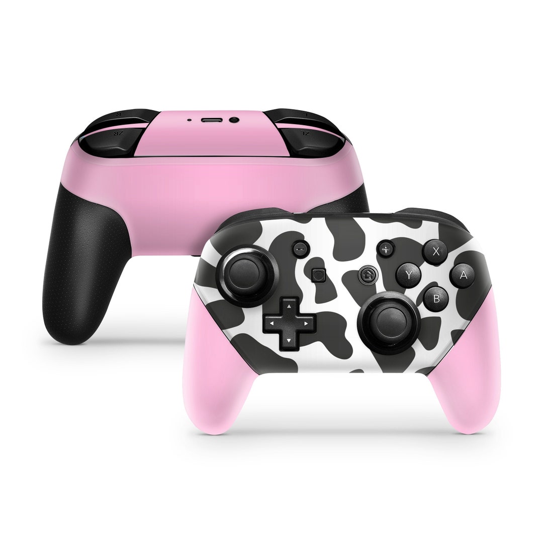 Cow Nintendo Switch Pro Controller Skin, Leopard Pastel Pro Controller ...