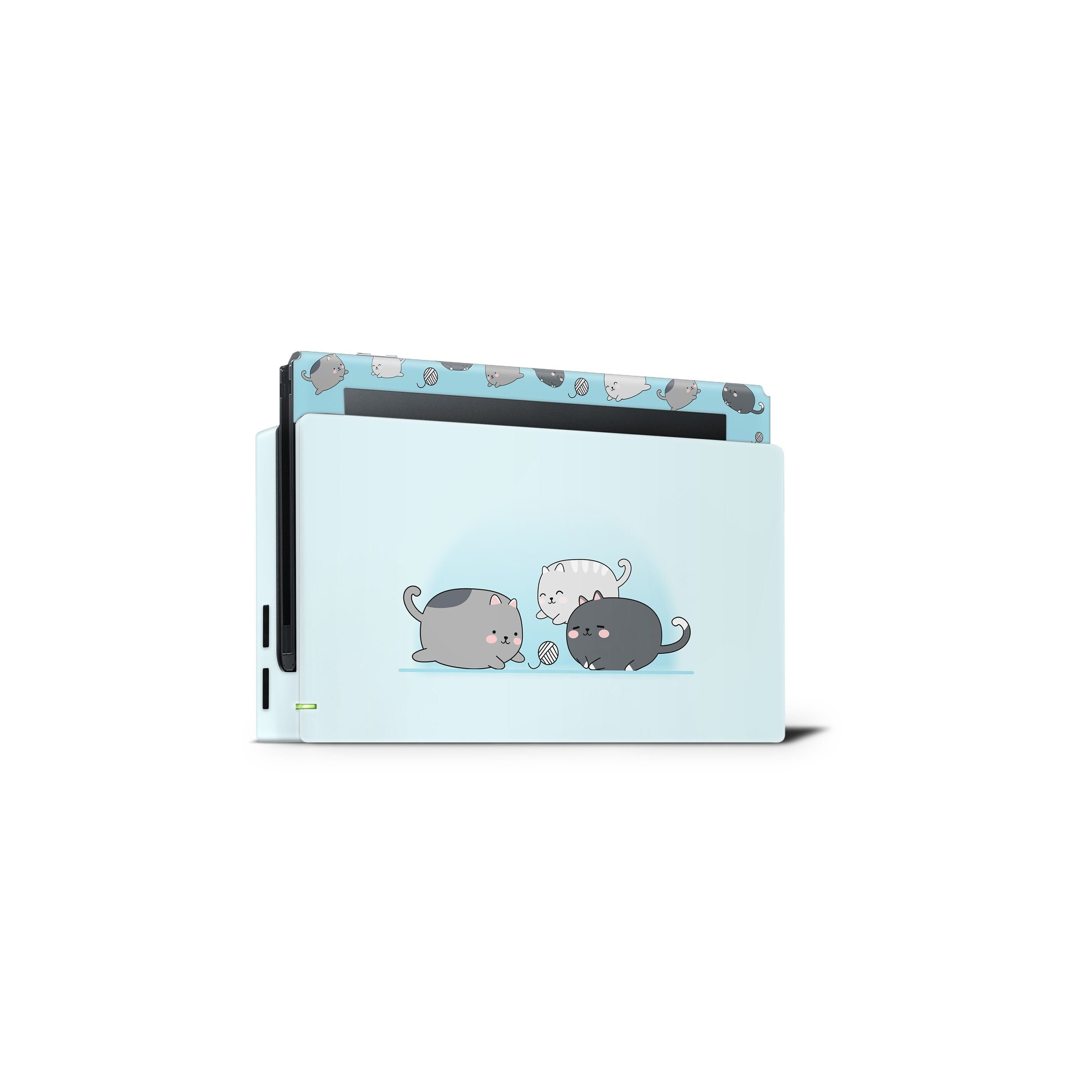 Kawaii Nintendo Switch Skin, Cute Cat Switch Skin, Pet Switch Skin Full ...