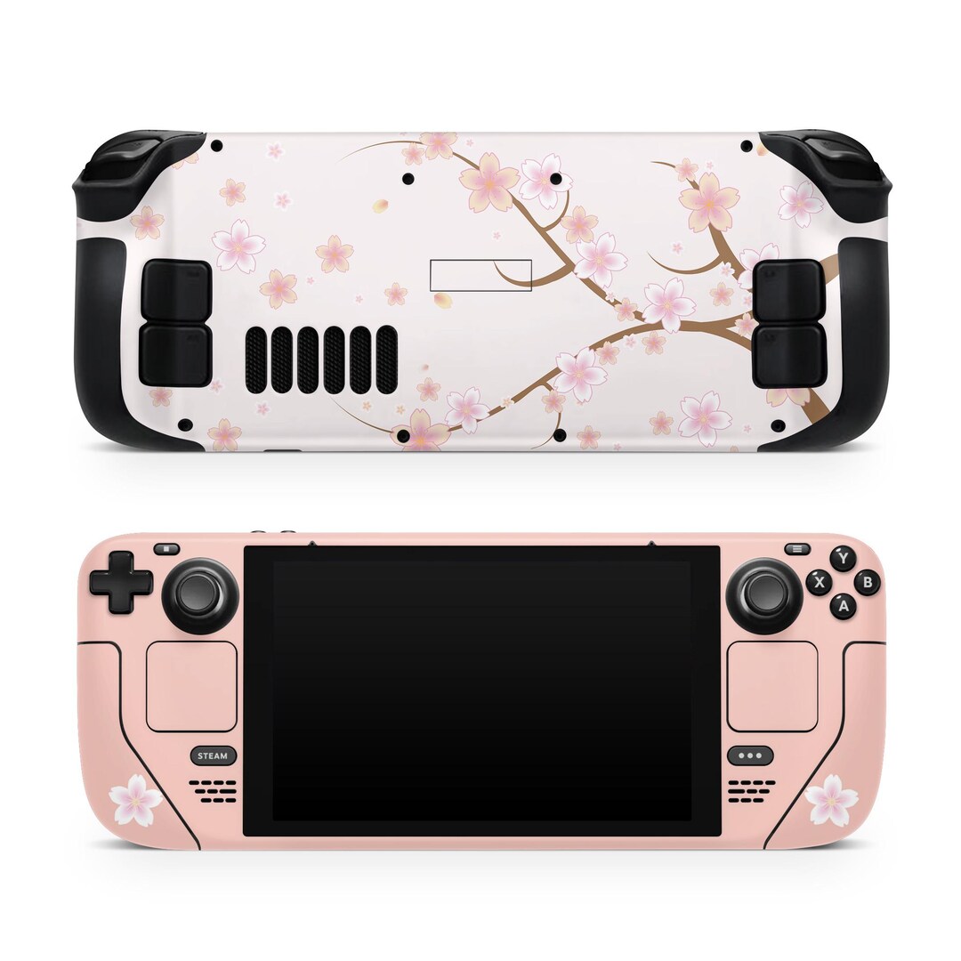 Sakura Steam Deck Skin – Steam Deck OLED Skin & LCD, Cherry Blossom ...