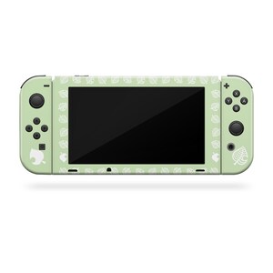 Nintendo Switch Skin, Green Leaf Switch Skin, Leaves Skin Full Wrap 3m ...