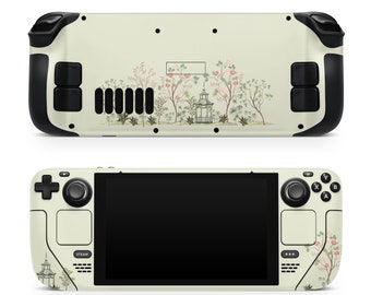 Anime Girl Steam Deck Skin, Cute Pink Steamdeck OLED Decal Wrap, Custom ...