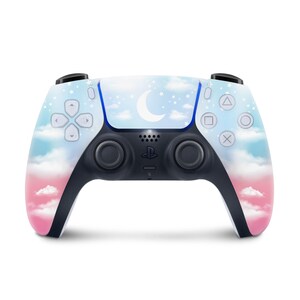 Ps5 Skin Clouds Sony Playstation 5 Controller Skin Moon - Etsy