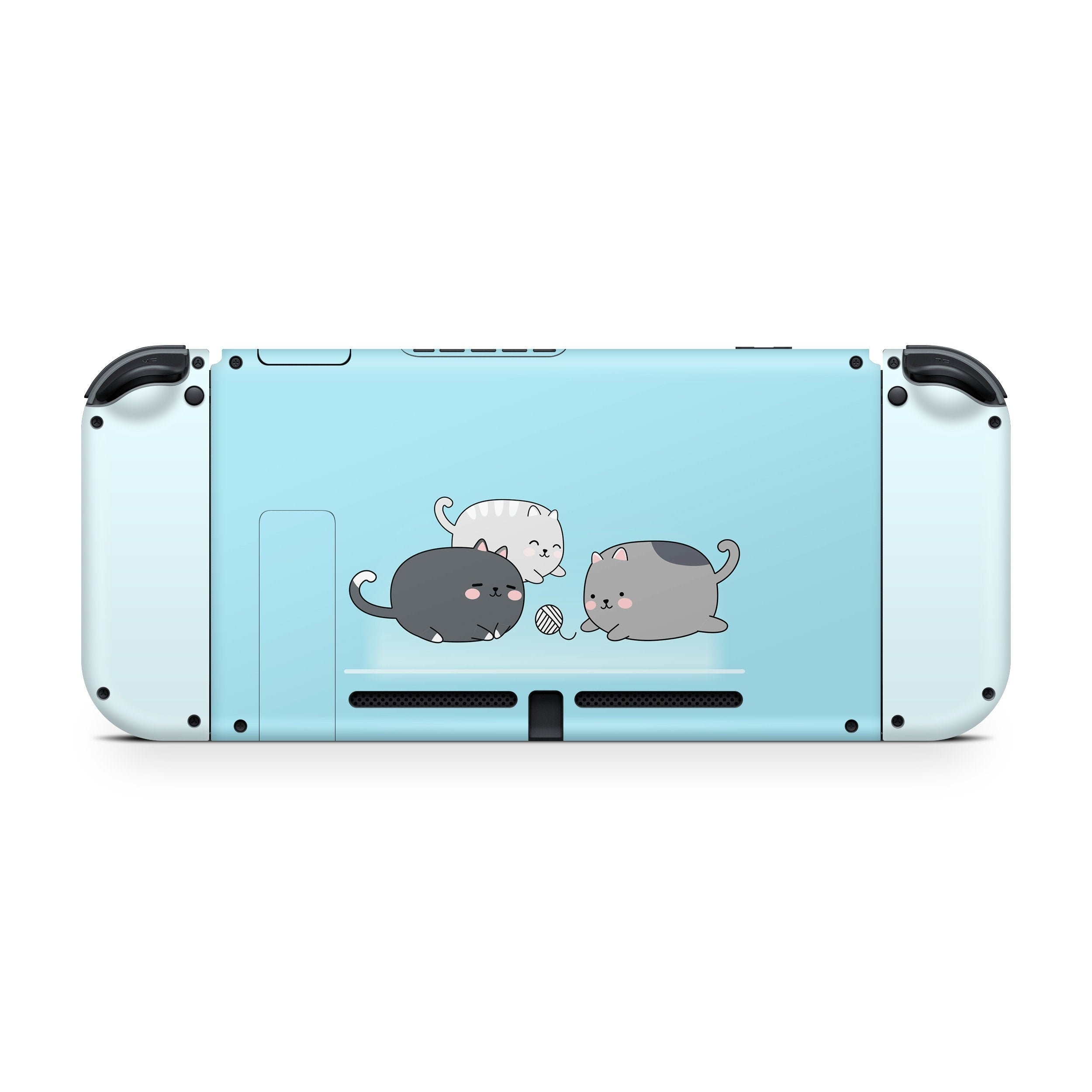 Kawaii Nintendo Switch Skin, Cute Cat Switch Skin, Pet Switch Skin Full ...