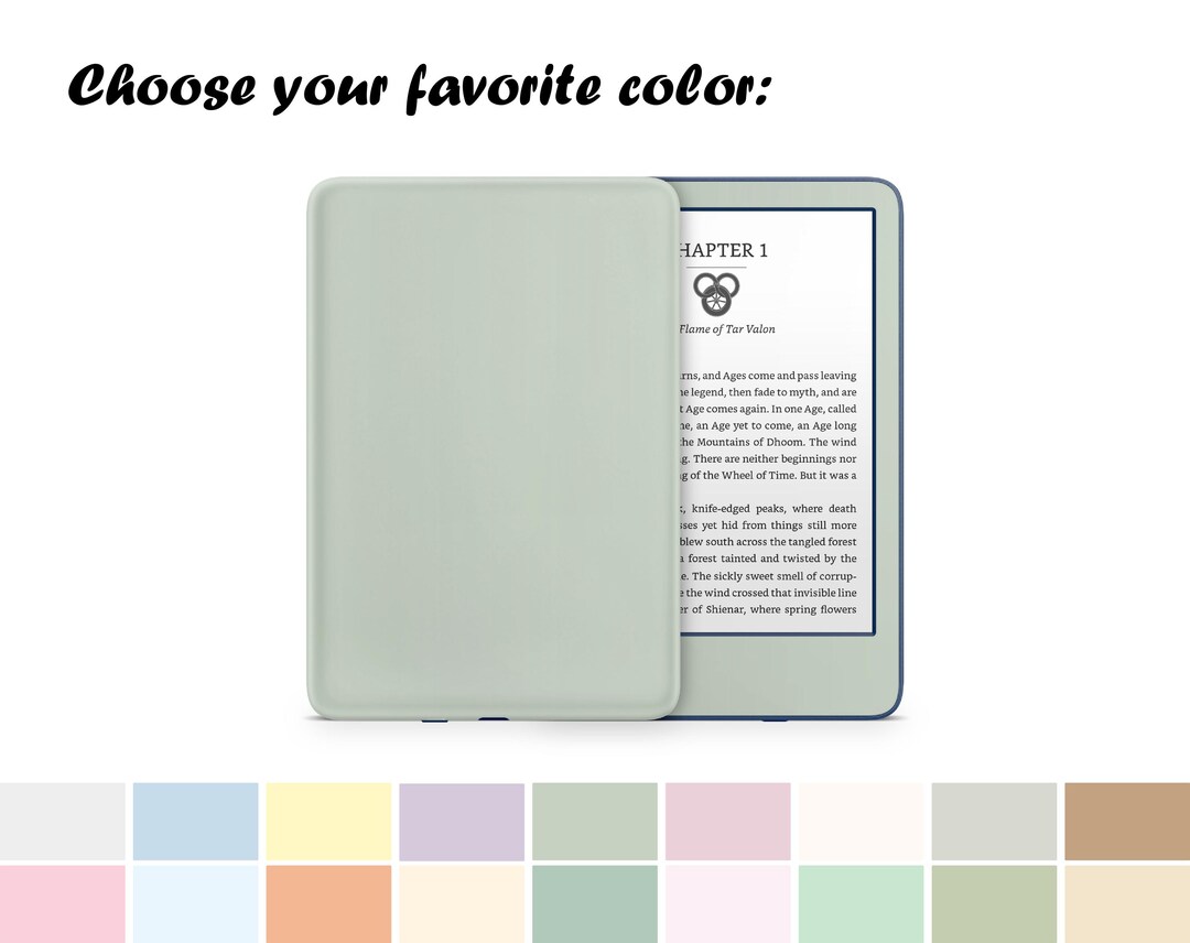 Kindle Skin Decal - Full Wrap Vinyl Sticker For Paperwhite (12th Gen ...