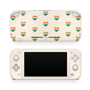 Nintendo Switch Lite Skin Heart Pansexual Pride Switch Lite | Etsy