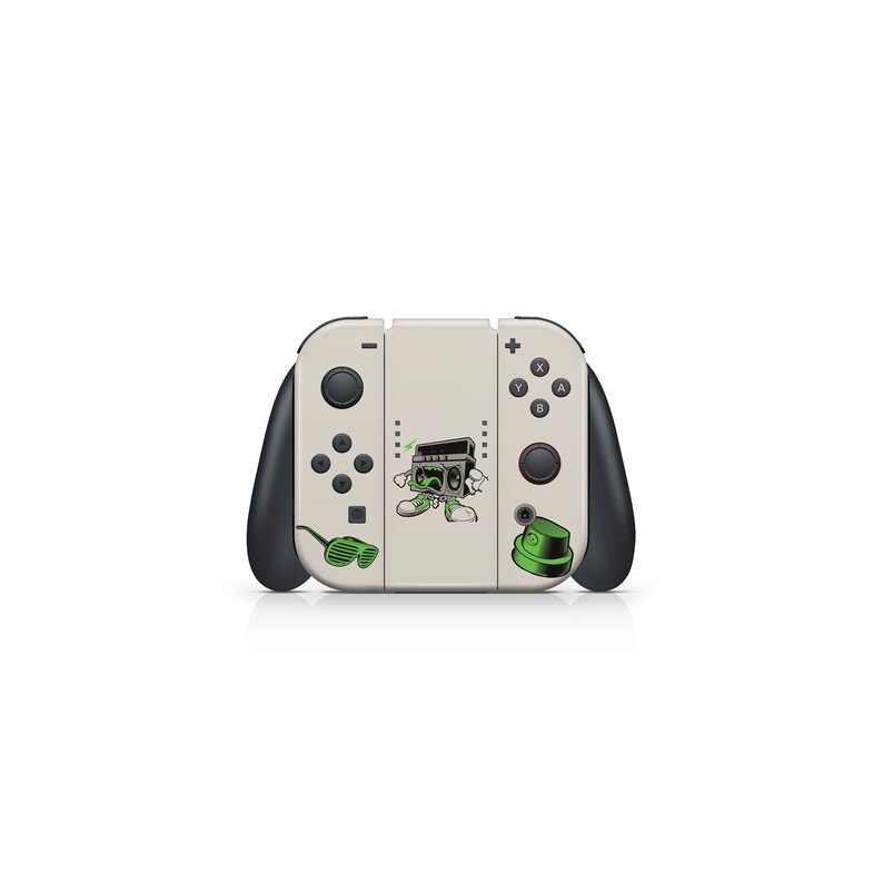 Graffiti Nintendo Switch Skin Halloween ,green Switch Skin Full Cover ...