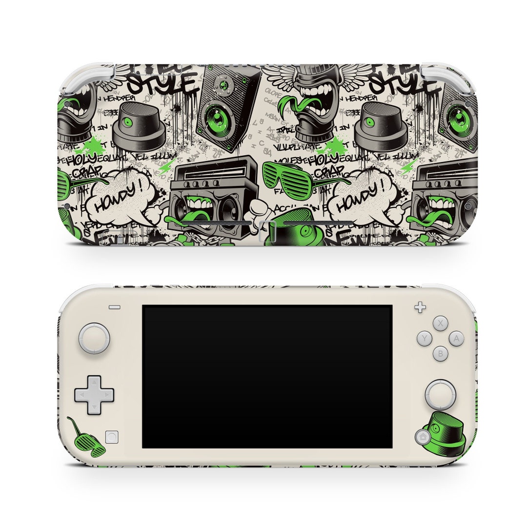 Graffiti Nintendo Switch Lite Skin Halloween , Spooky Kawaii Switch ...