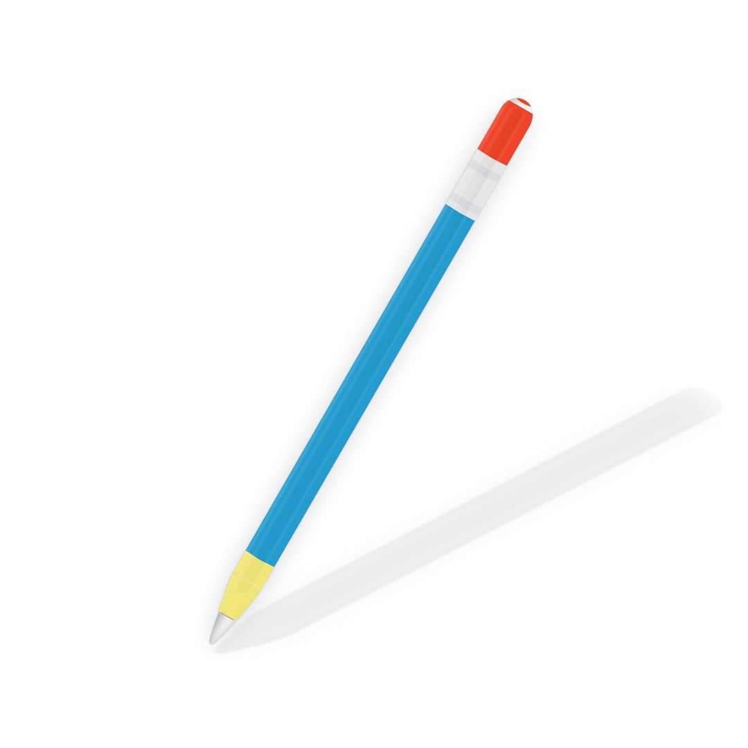 School Apple Pencil Skin Blue, Available for Gen 1 and Gen 2, High ...
