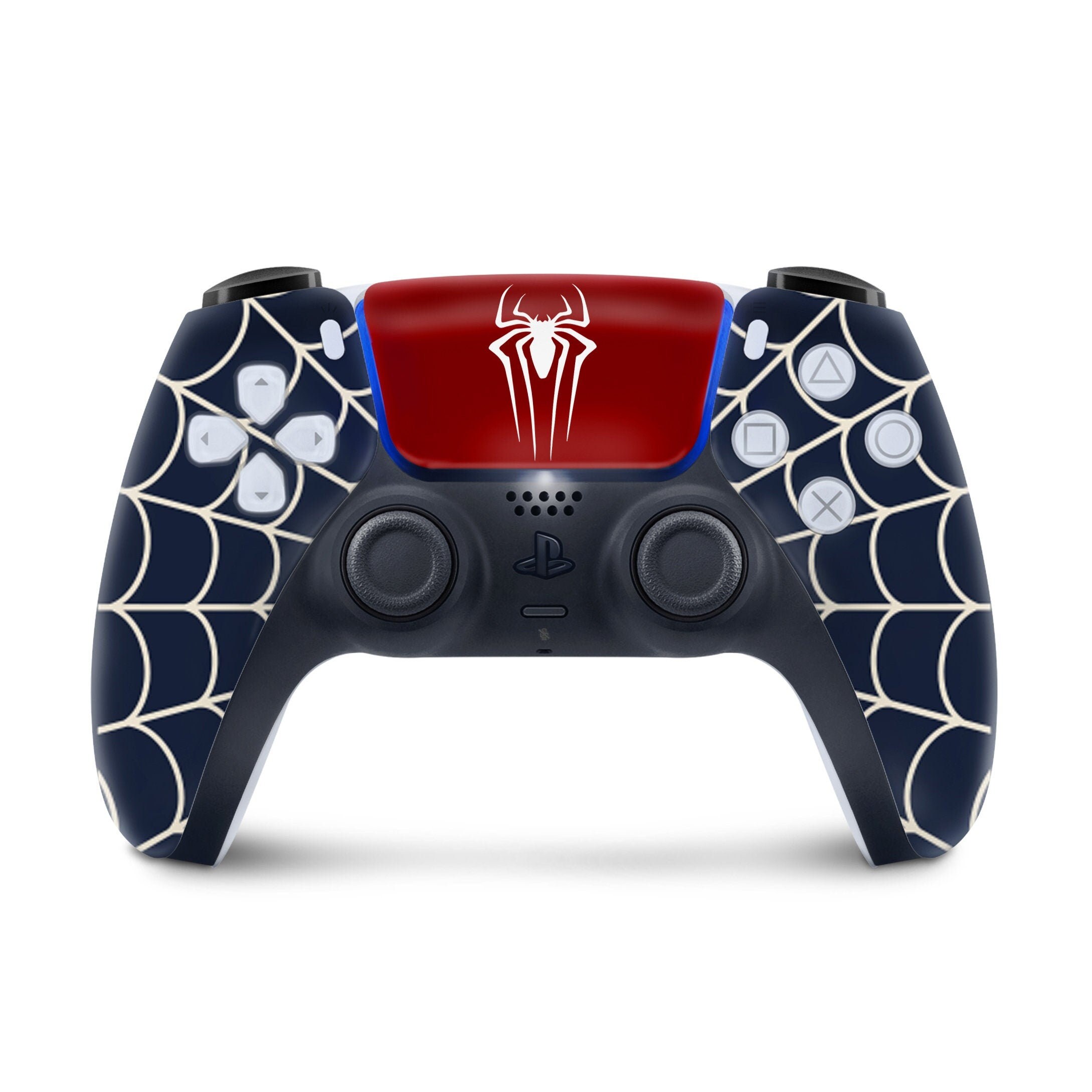 Superhero Spider Ps5 Skin Playstation 5 Controller Skin - Etsy