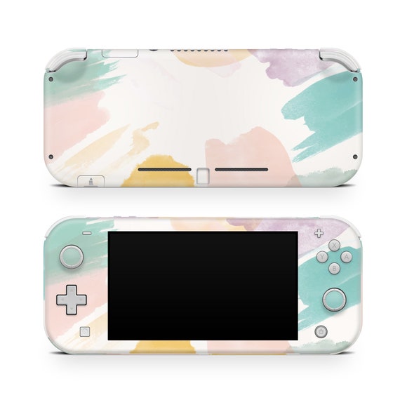 Nintendo Switch Lite Skin Watercolor Pastel Brush Switches | Etsy