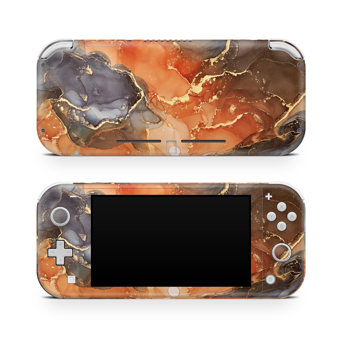 Nintendo Switch Lite Skin Marbel, Abstract Switch Lite Skin Full Cover ...