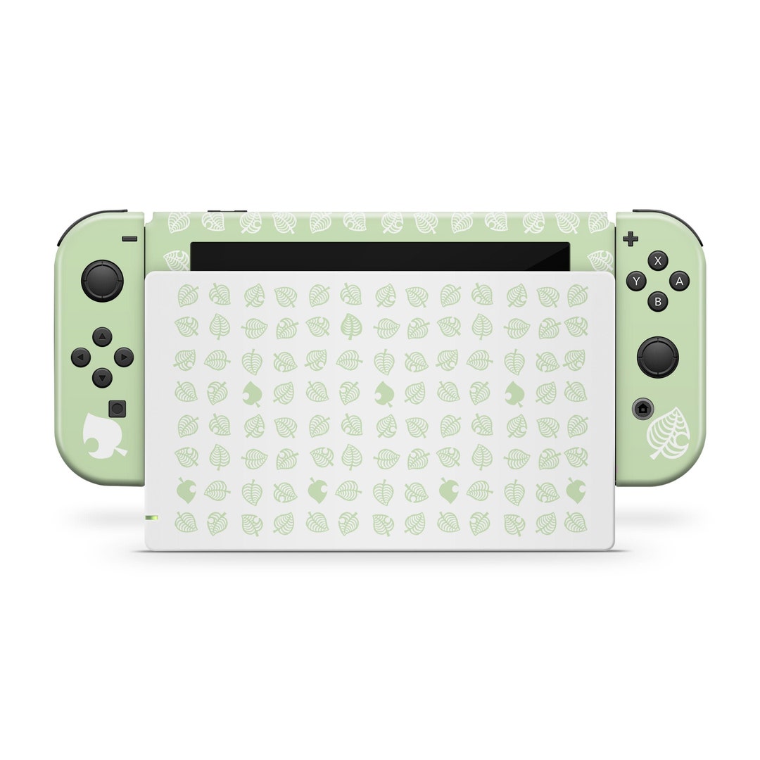 Nintendo Switch Skin, Green Leaf Switch Skin, Leaves Skin Full Wrap 3m ...