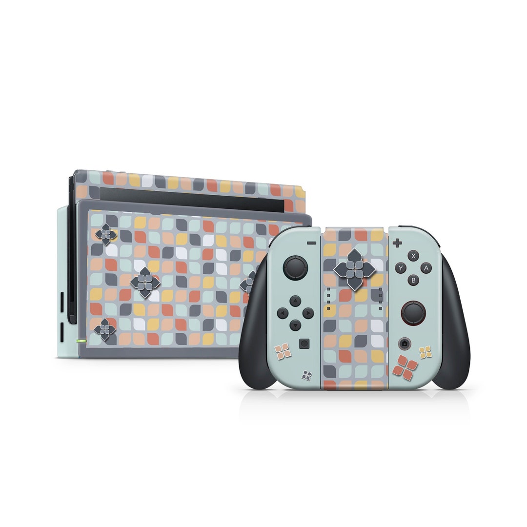 Nintendo Switch Mosaic Skin, Mosaic Switch Blue Skin Full Wrap 3m - Etsy