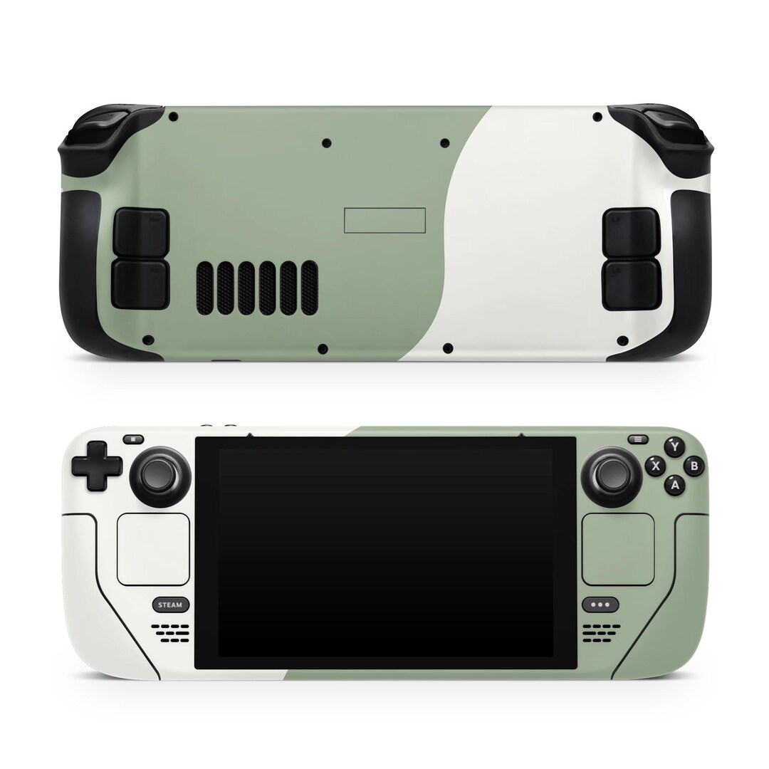 Classic Green and White Steam Deck Skin – Steam Deck OLED Skin & LCD ...