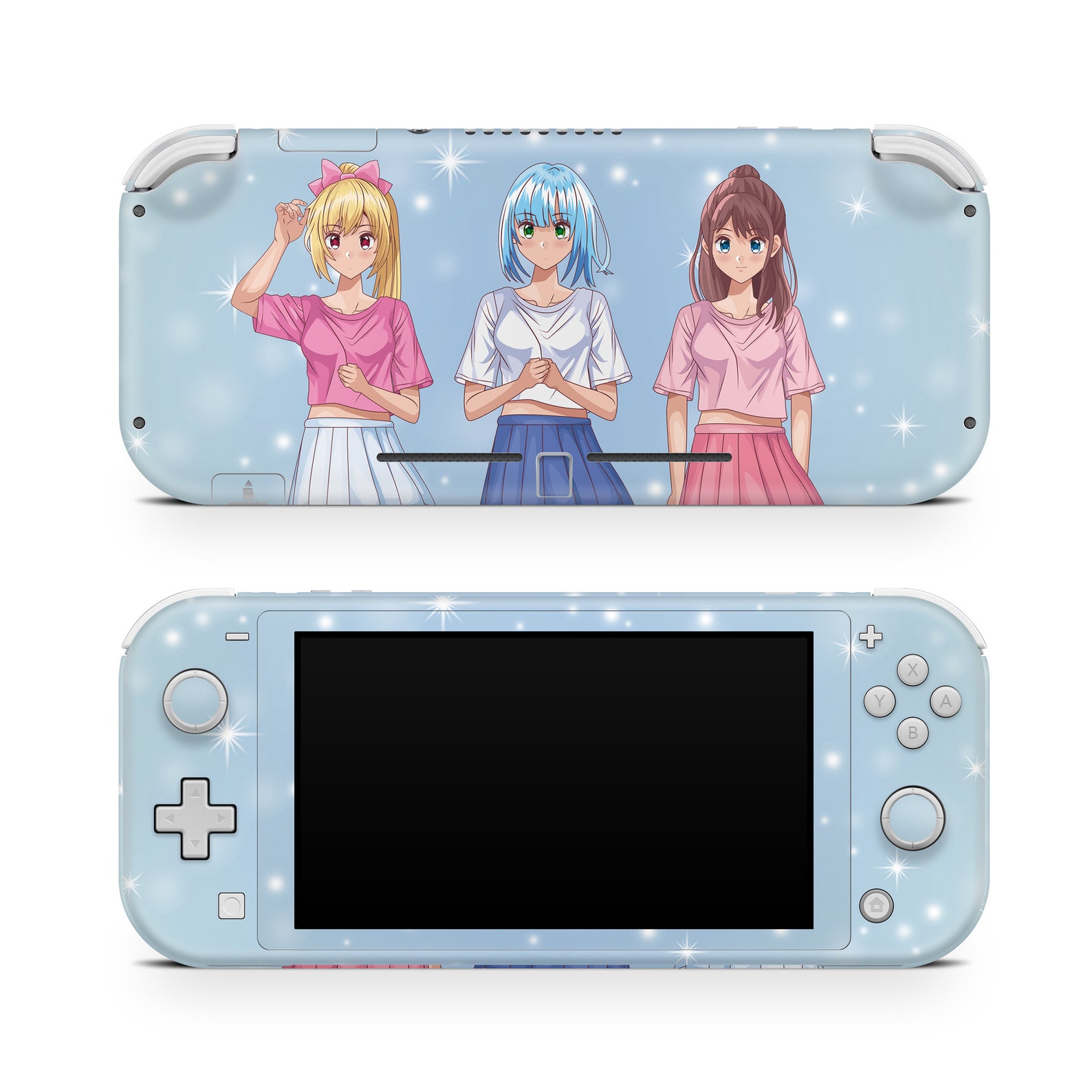 Nintendo Switch Lite Skin Anime Girls Cute Kawaii Switch Lite - Etsy