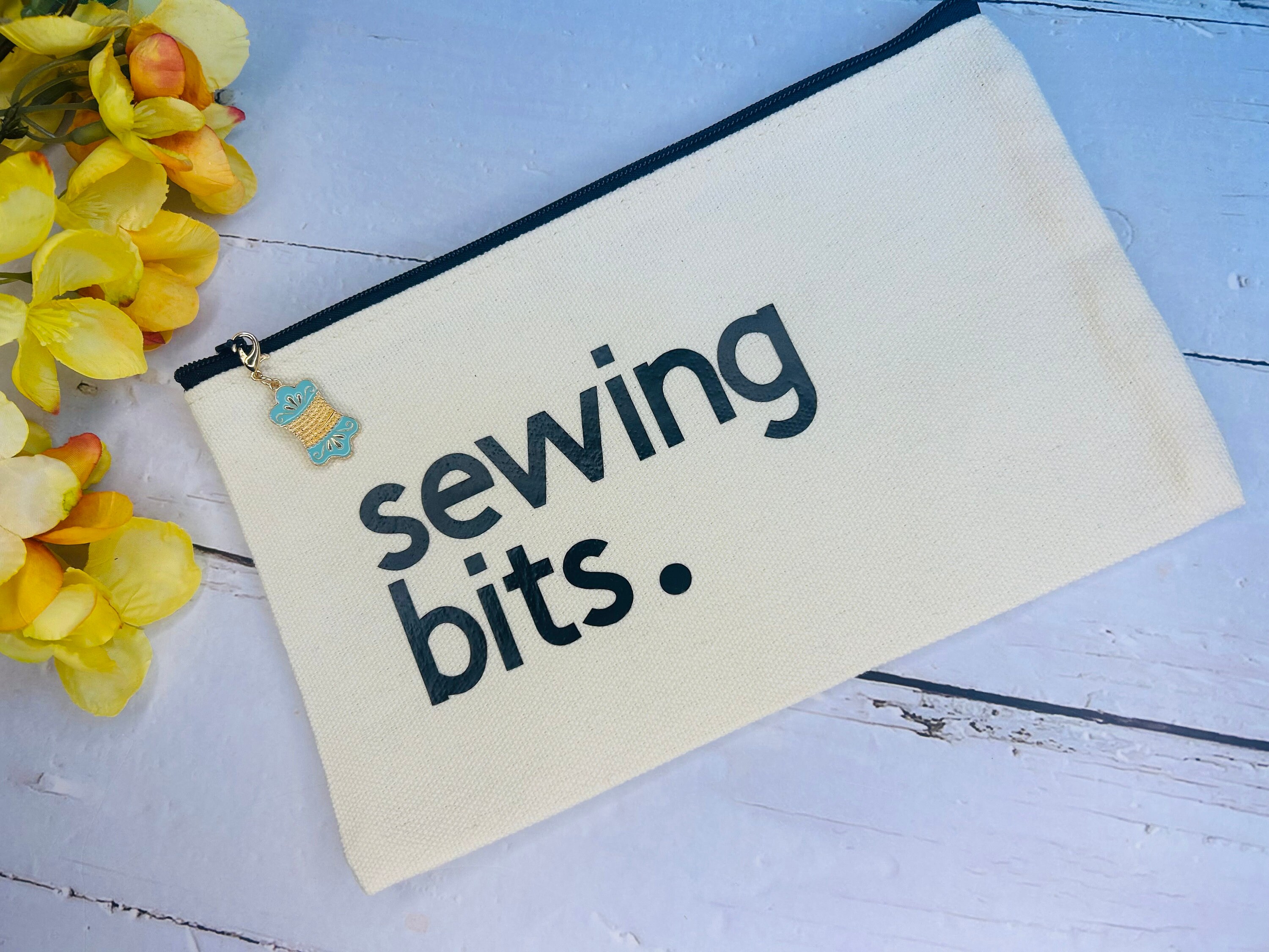 Sewing Bits Tote, Sewing Pouch, Mums Sewing Bag, Grandma's Sewing Bag ...