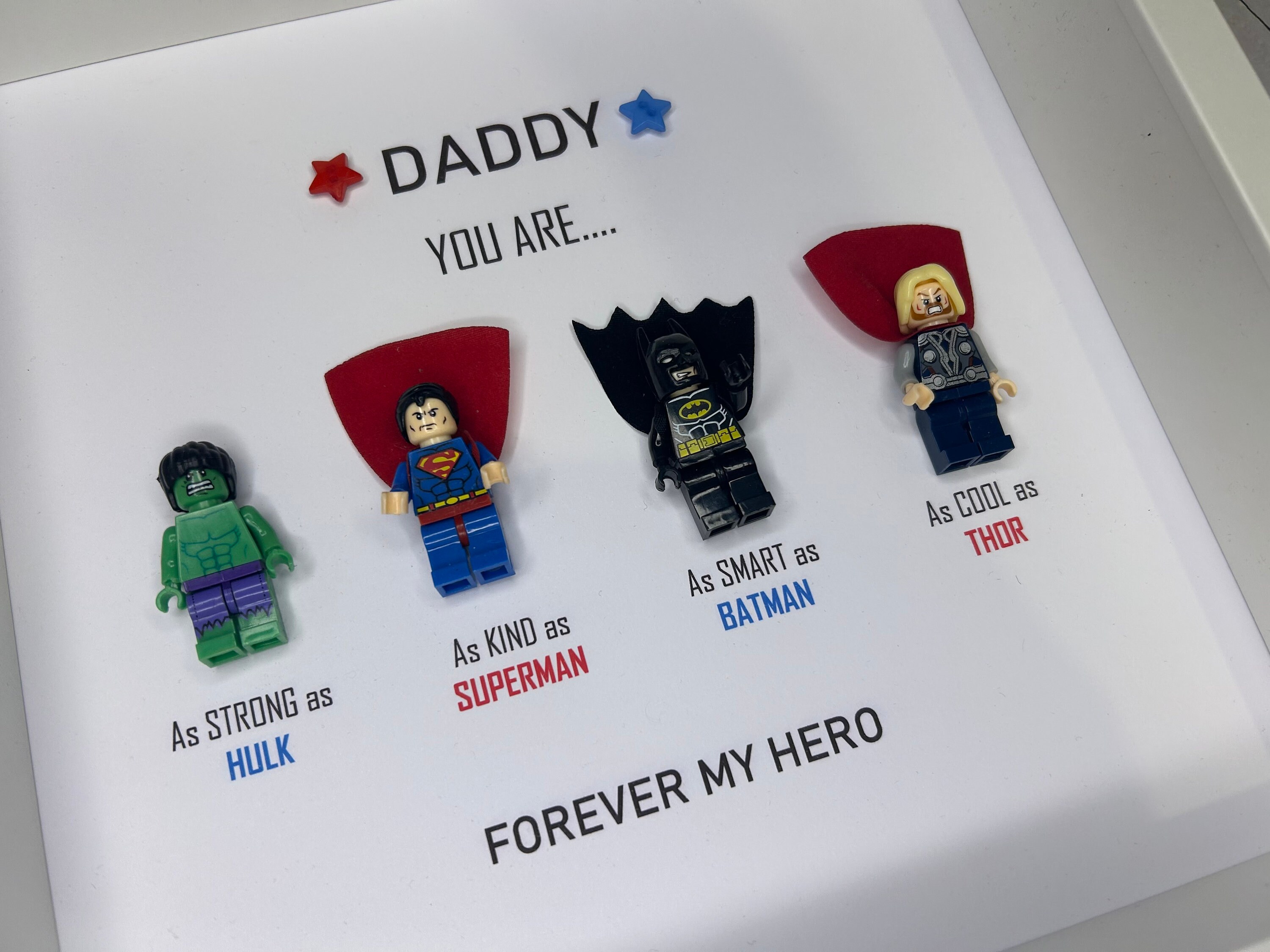 Superhero Frame, Fathers Day Frame, Daddy Frame, Birthday Frame ...