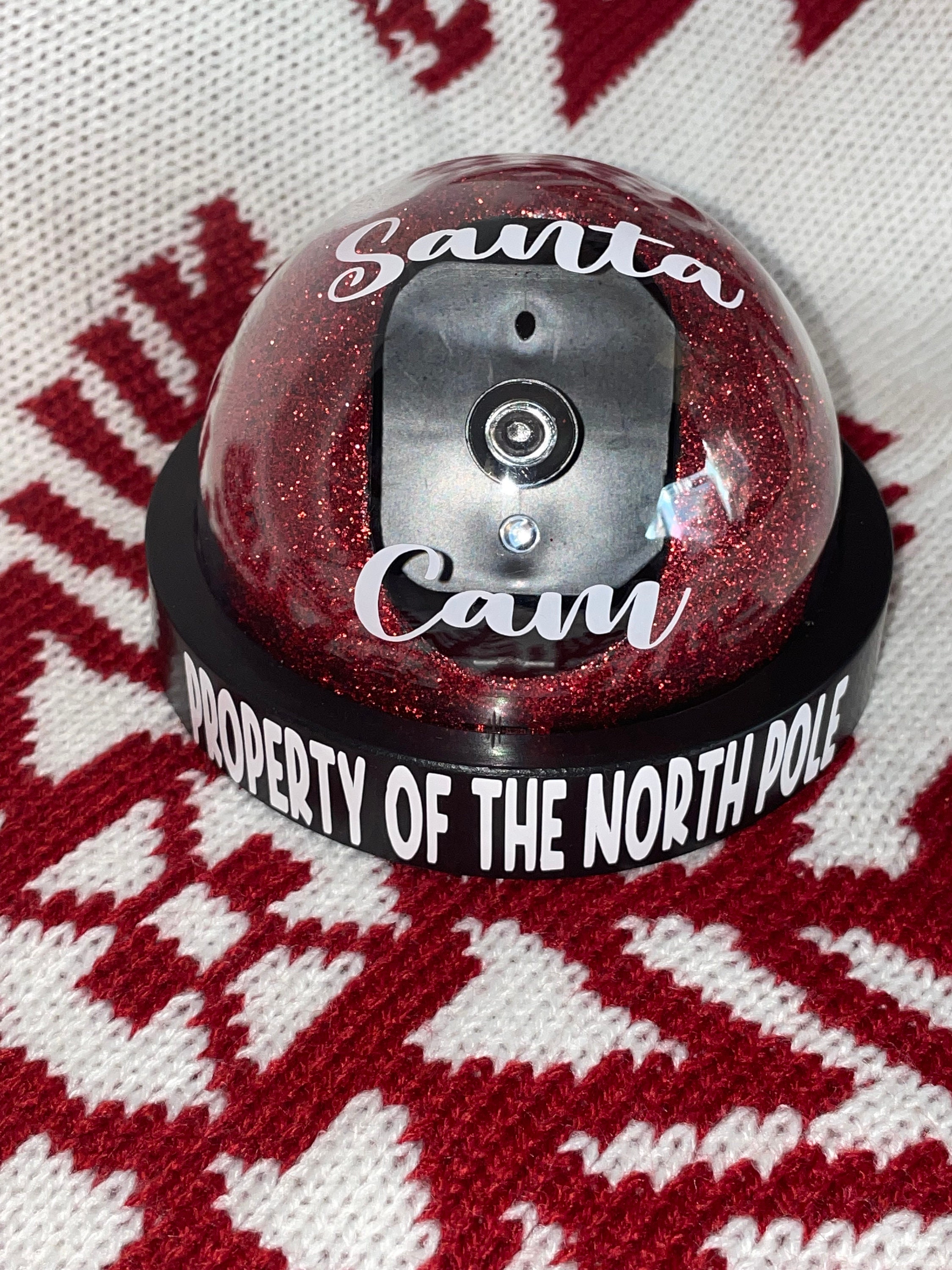 Santa Cam Grinch Cam & Elf Cams Pretend Holiday Security Spy Cameras ...