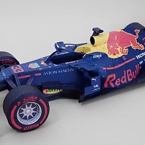 Honda Racing Red Bull RB16 Papercraft Kit | Lowpoly F1 Sculpture | DIY ...