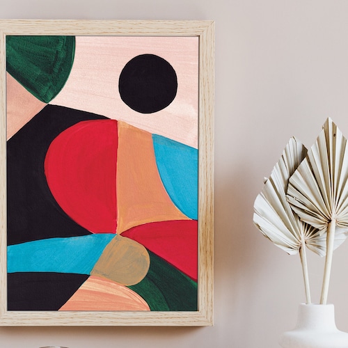 Modern Contemporary Art Print for Home Decor Modern Abstract - Etsy
