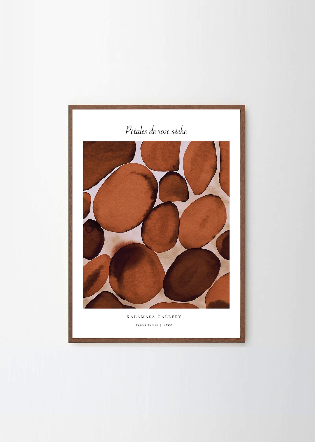 Dried Rose Petals by Kalamasa Art Gallery, Modern Contemporary Print ...