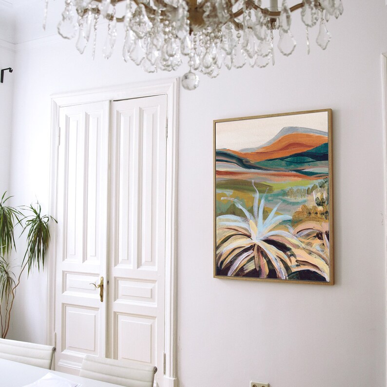 Set of 3 Prints Soft Pastel Color Landscape Prints Set of 3 | Etsy